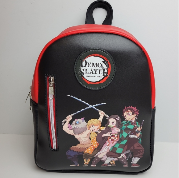 Aniplex | Bags | Demon Slayer Kimetsu No Yaiba Group Mini Backpack ...